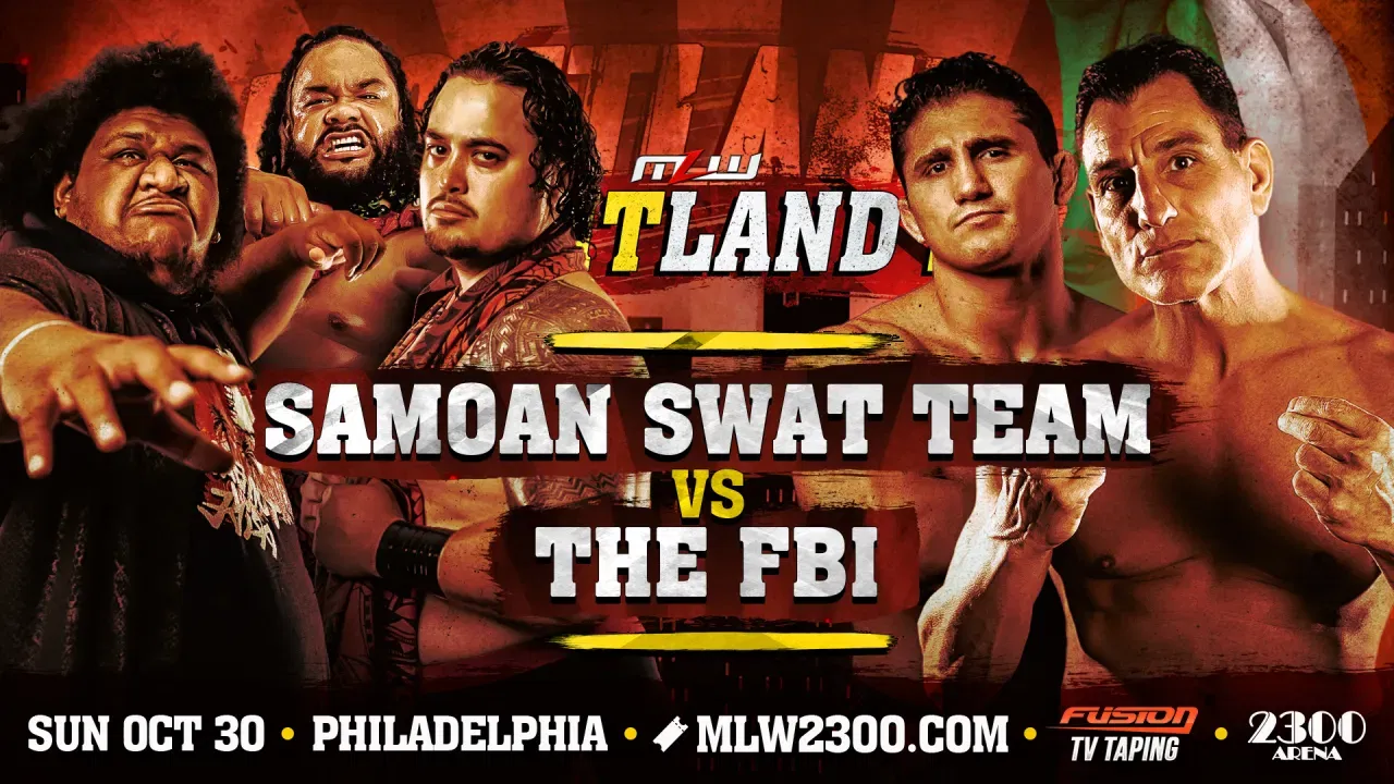 Samoan SWAT Team vs. FBI announced for MLW Fightland Samoan SWAT Team vs. FBI announced for MLW Fightland