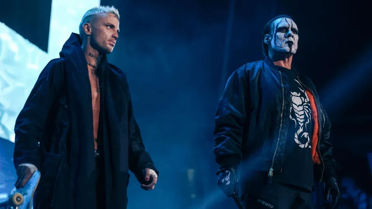 Sting & Darby Allin make surprise appearance at indie show Sting & Darby Allin make surprise appearance at indie show