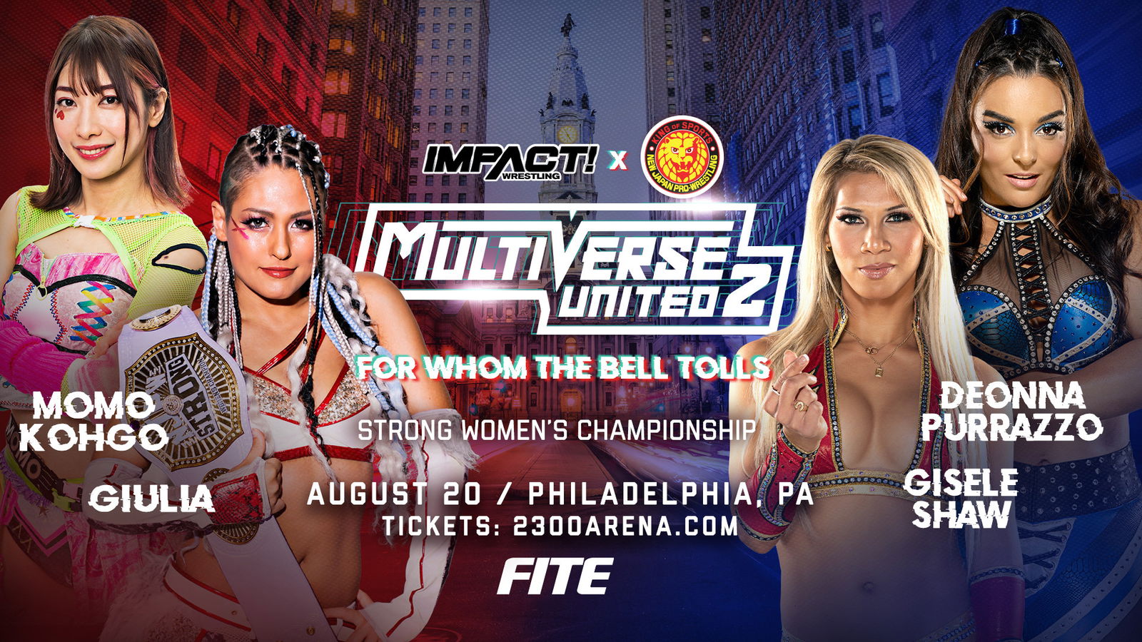 Giulia To Defend Njpw Strong Womens Title At Impact X Njpw Multiverse United 2