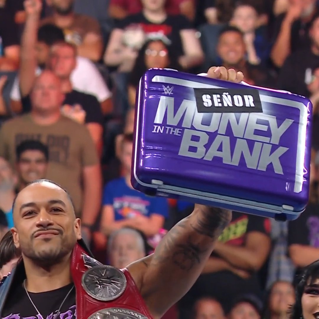 Damian Priest given custom MITB briefcase on WWE Raw Damian Priest given custom MITB briefcase on WWE Raw