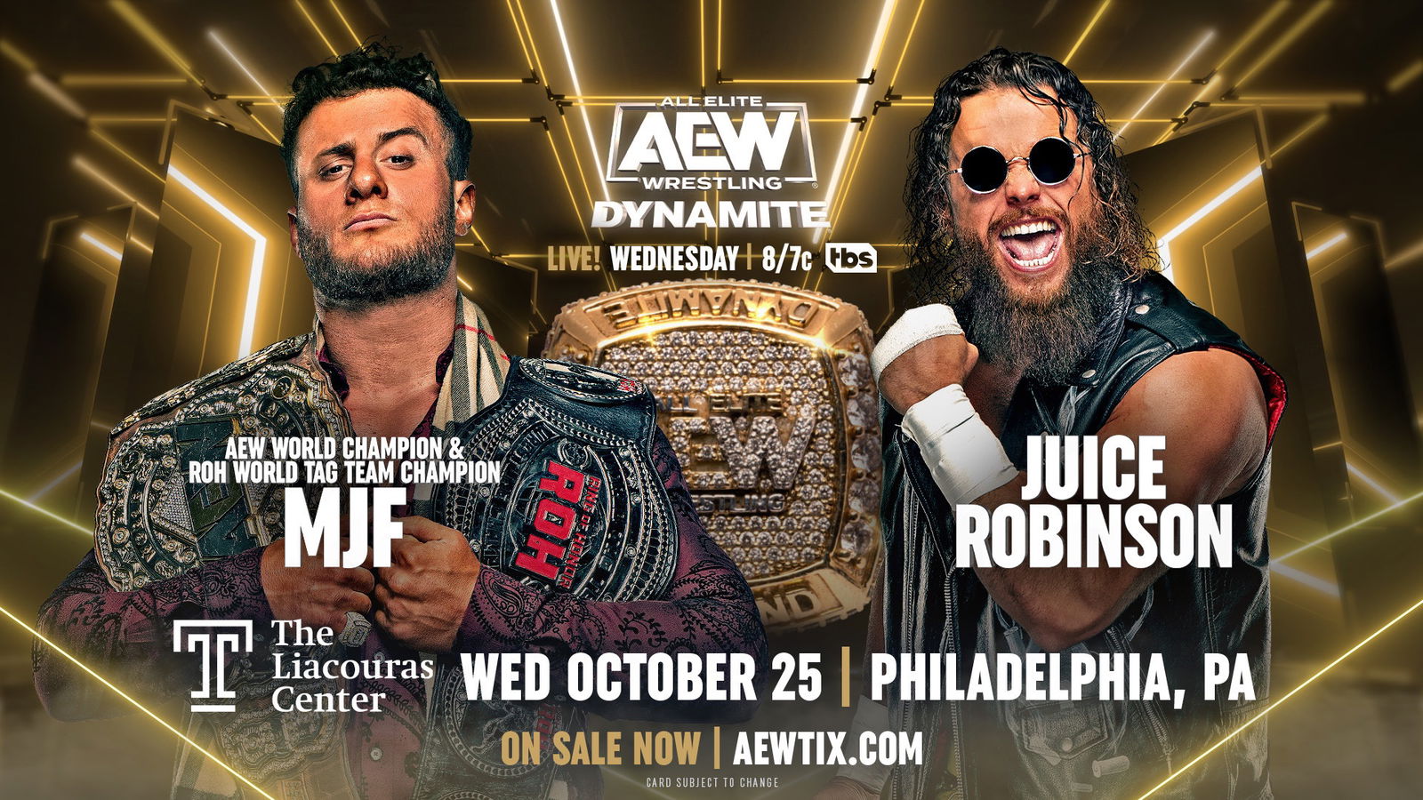 Mjf Vs Juice Robinson To Open Aew Dynamite