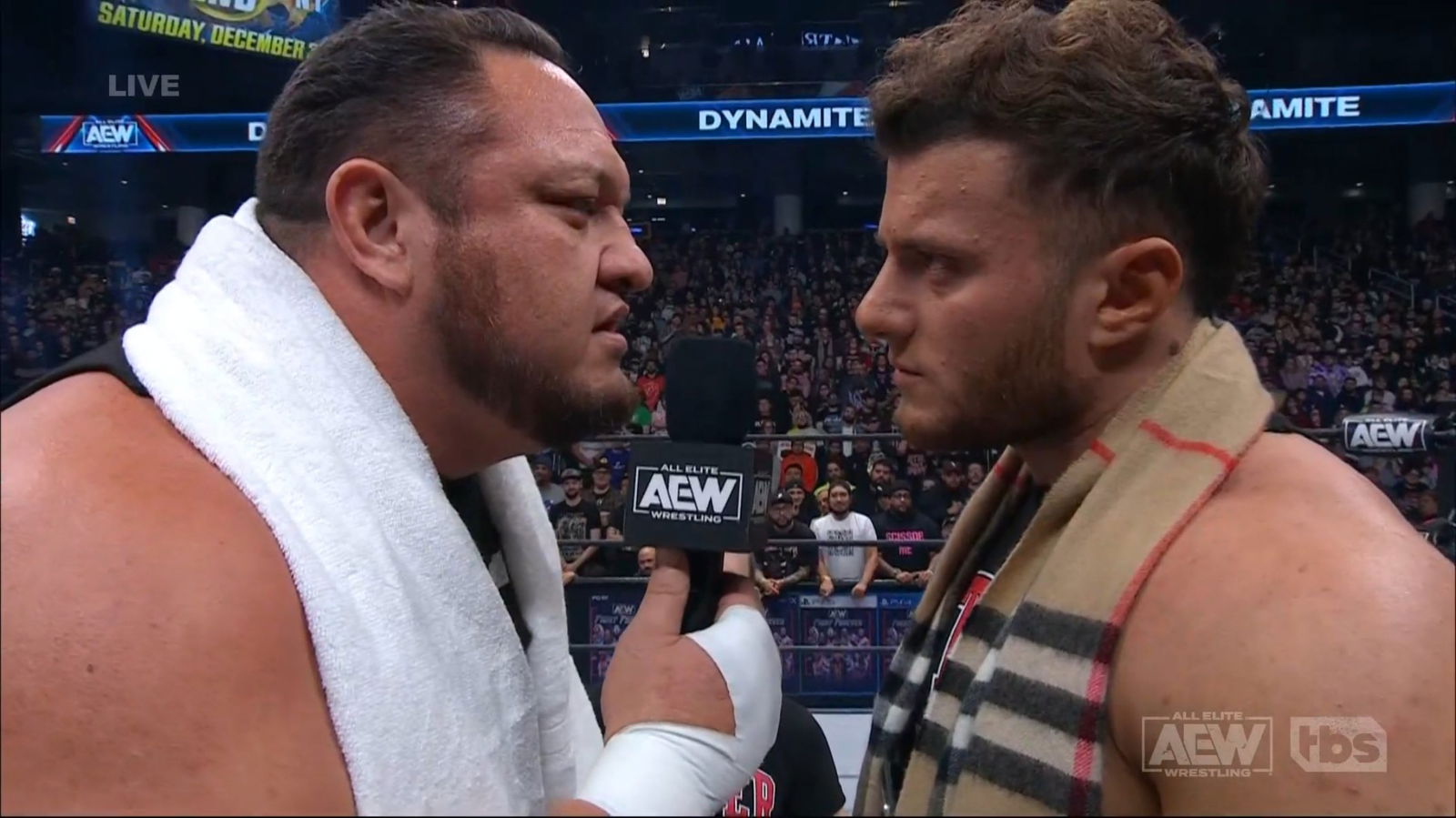 MJF vs. Samoa Joe World title match set for AEW Worlds End - F4W/WON MJF vs. Samoa Joe World title match set for AEW Worlds End - F4W/WON