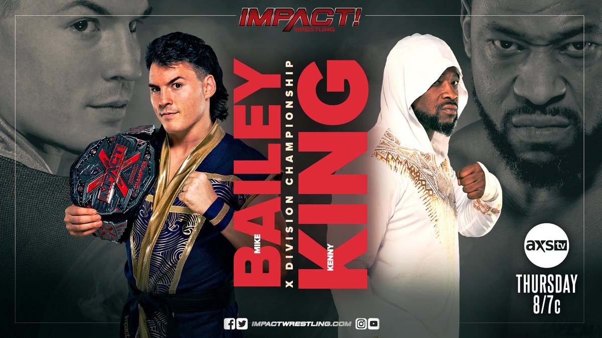 ‘Speedball’ Mike Bailey vs. Kenny King X-Division title match set for ... ‘Speedball’ Mike Bailey vs. Kenny King X-Division title match set for ...