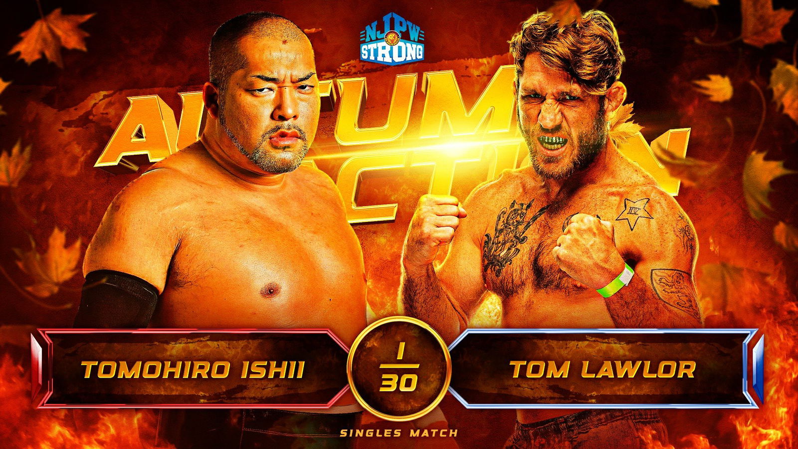 Tomohiro Ishii vs. ‘Filthy’ Tom Lawlor headlining this week’s NJPW Strong Tomohiro Ishii vs. ‘Filthy’ Tom Lawlor headlining this week’s NJPW Strong