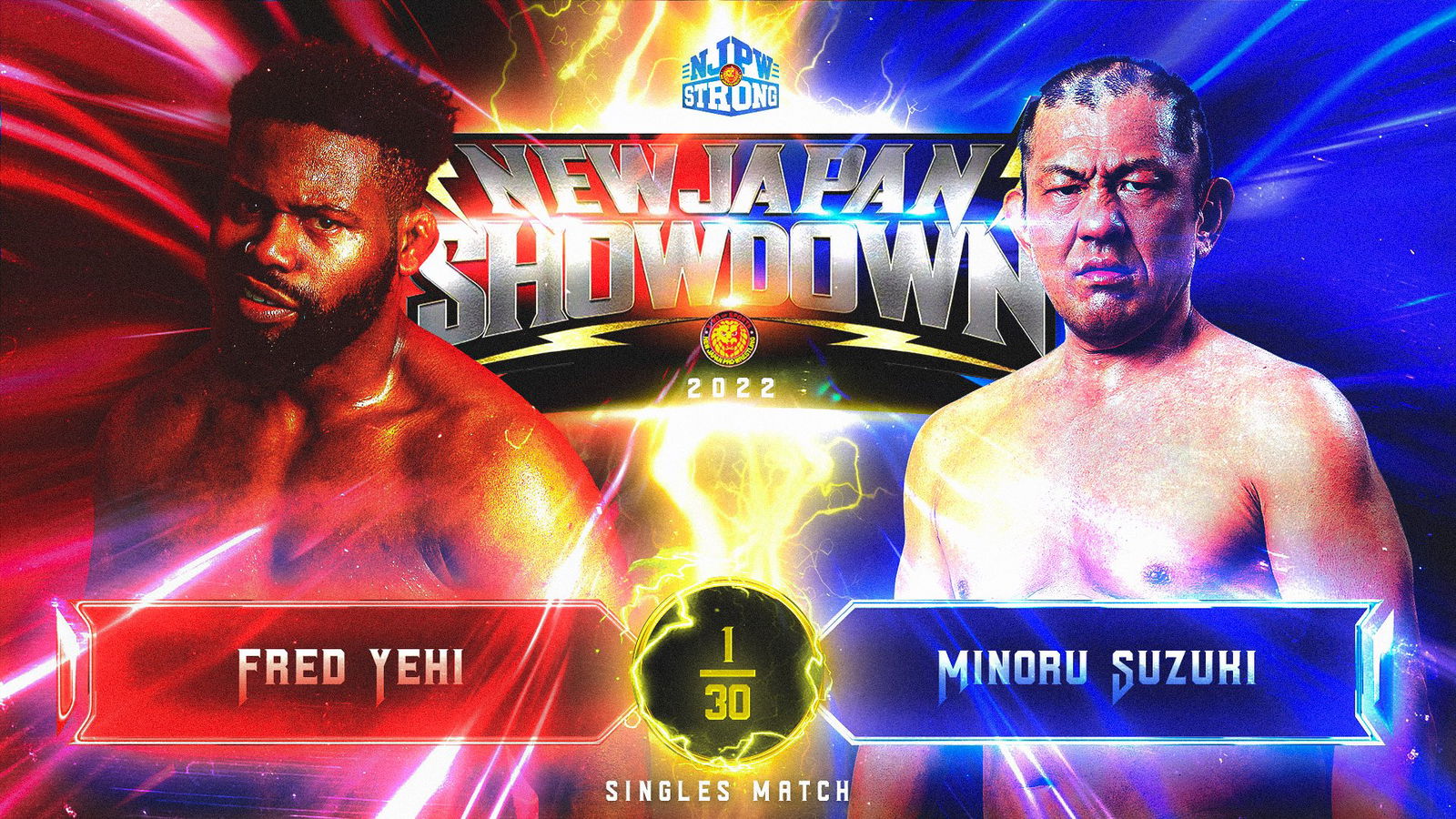 Minoru Suzuki vs. Fred Yehi set for this week’s NJPW Strong Minoru Suzuki vs. Fred Yehi set for this week’s NJPW Strong