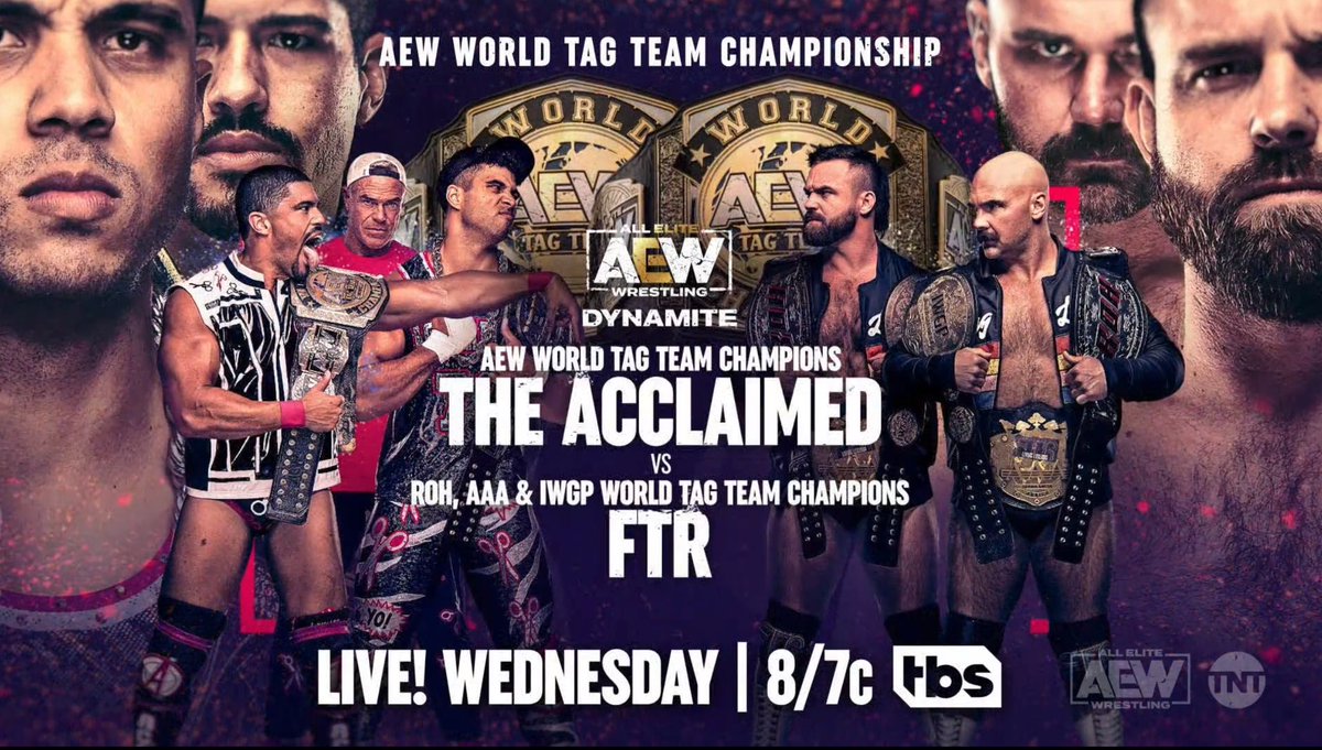 The Acclaimed vs. FTR Tag Team title match, MJF promo set for AEW Dynamite The Acclaimed vs. FTR Tag Team title match, MJF promo set for AEW Dynamite