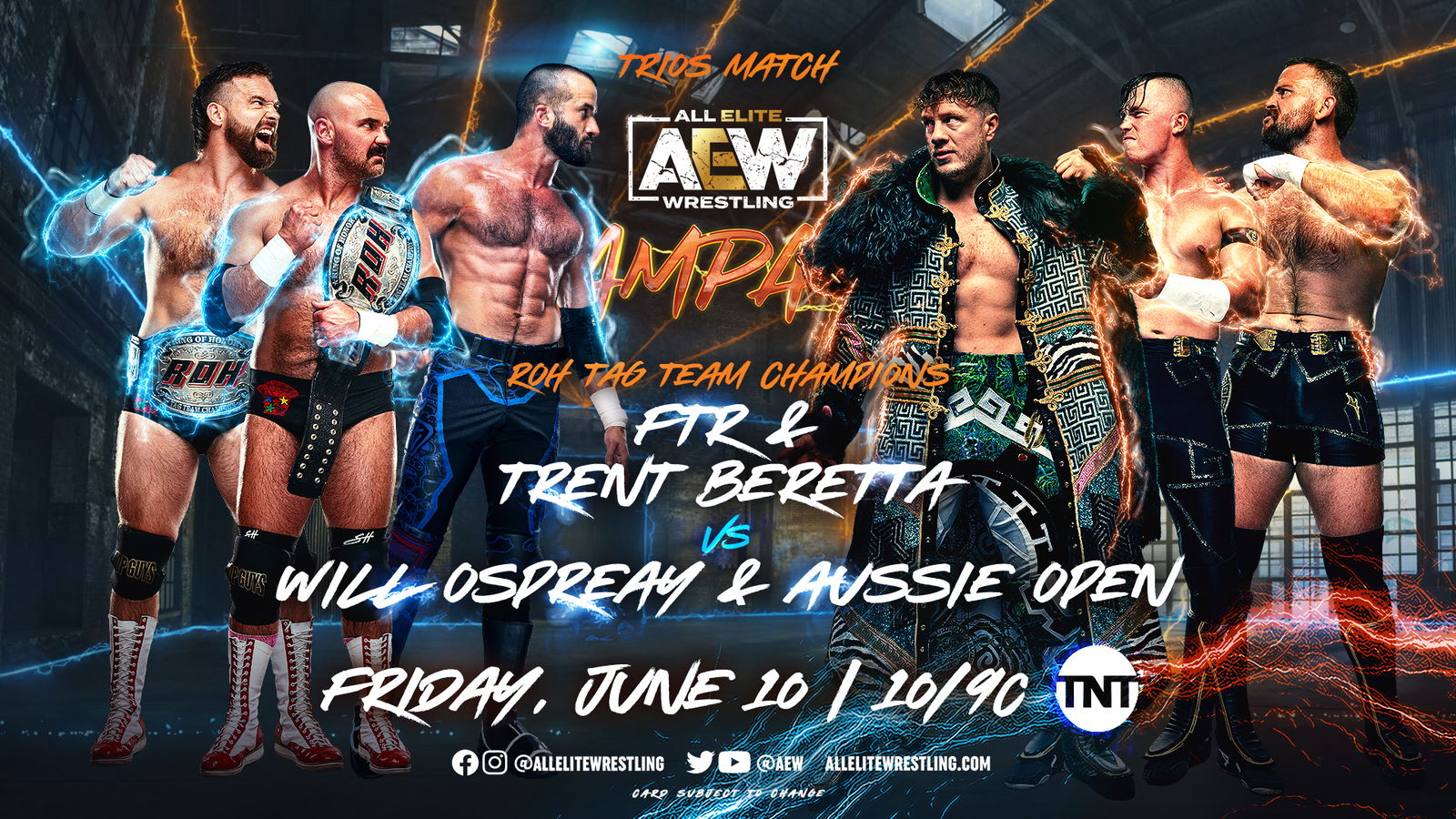 Will Ospreay, Aussie Open to make AEW in-ring debuts on Rampage Will Ospreay, Aussie Open to make AEW in-ring debuts on Rampage