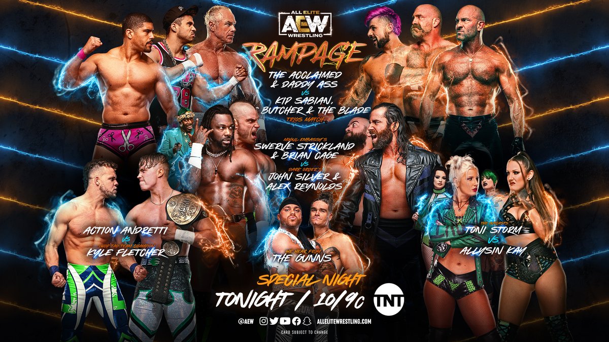 AEW Rampage draws lowest viewership in show history AEW Rampage draws lowest viewership in show history