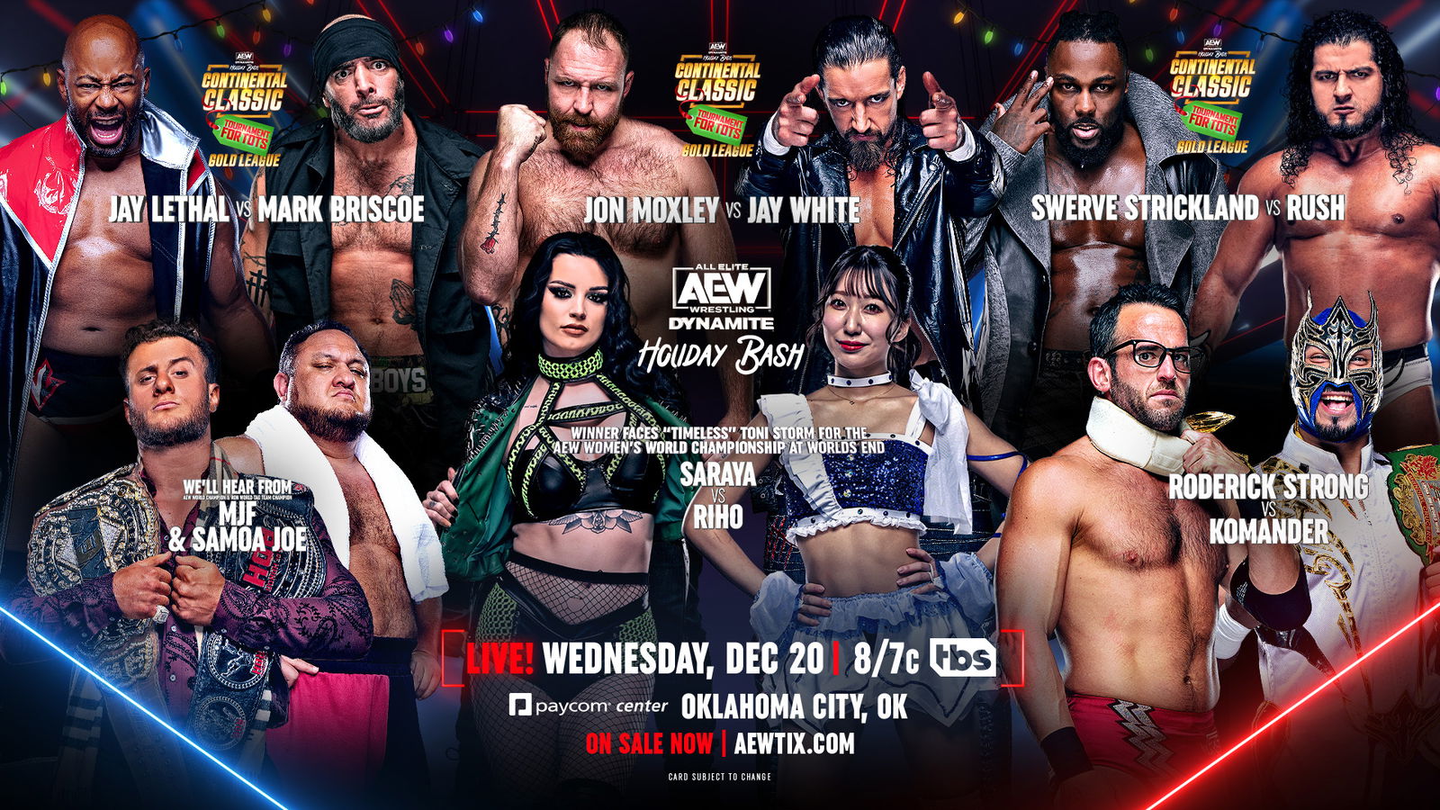 AEW Dynamite live results: Holiday Bash AEW Dynamite live results: Holiday Bash
