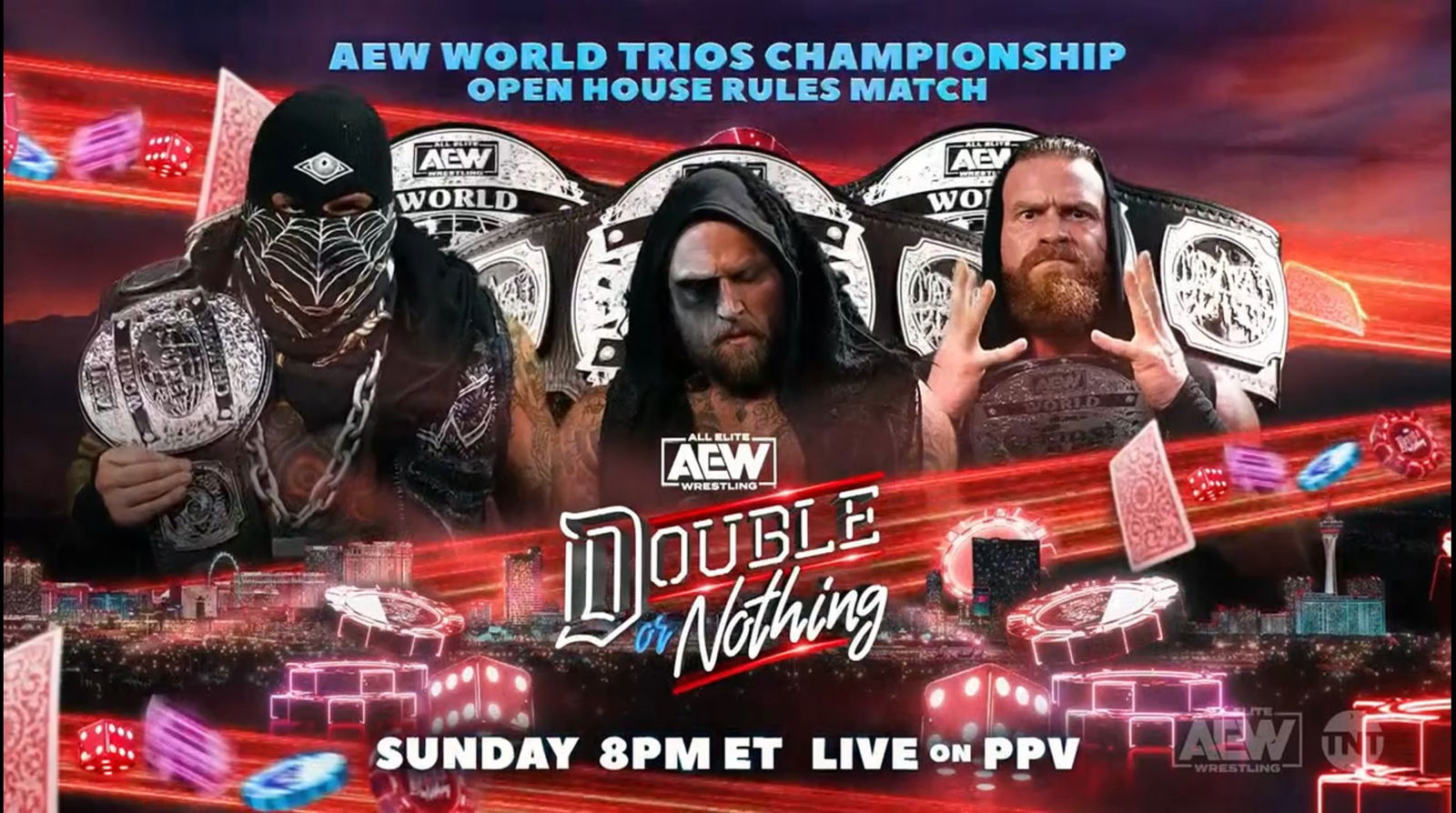 Trios title open challenge added to AEW Double or Nothing Trios title open challenge added to AEW Double or Nothing