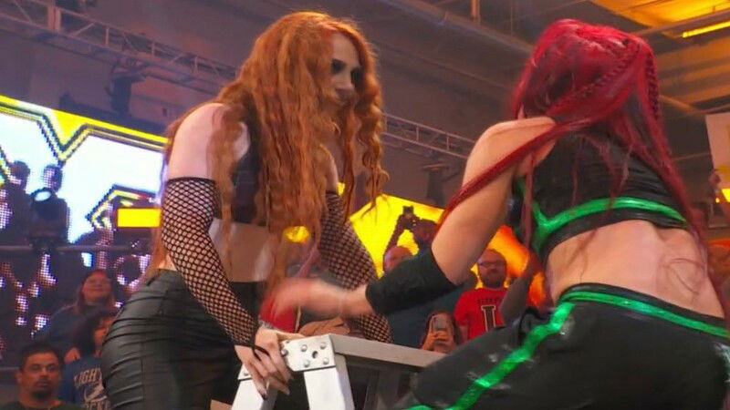 Isla Dawn Debuts On Wwe Nxt Attacks Alba Fyre F4w Won