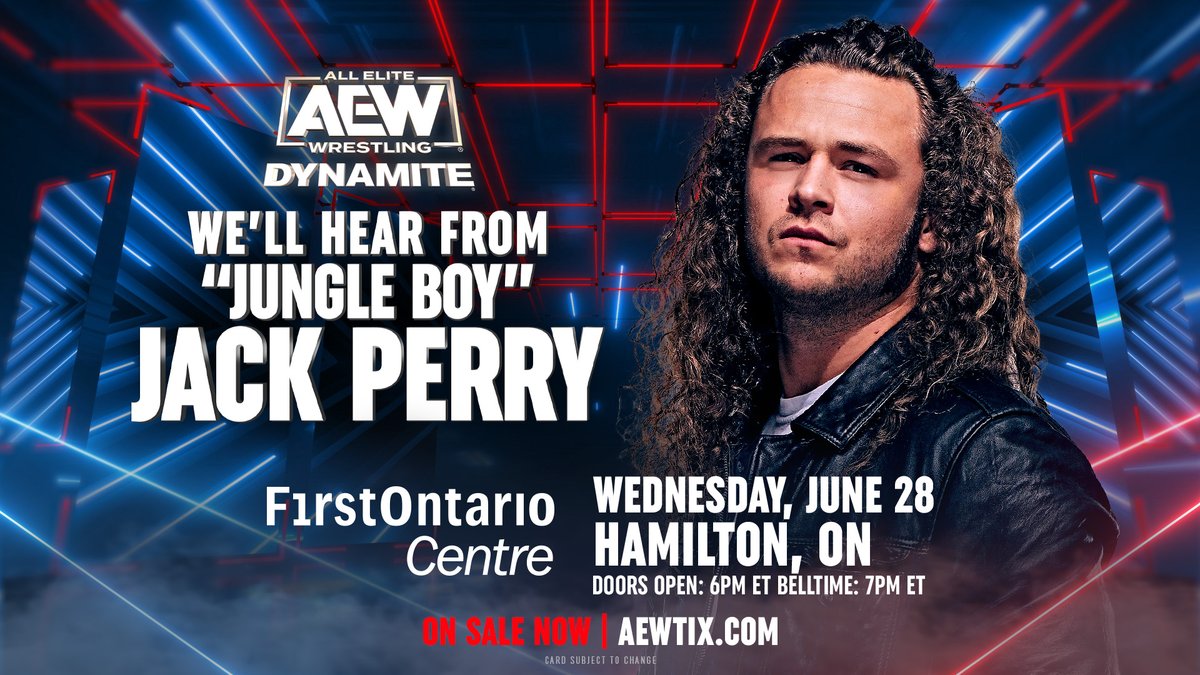 Jungle Boy segment announced for AEW Dynamite Jungle Boy segment announced for AEW Dynamite