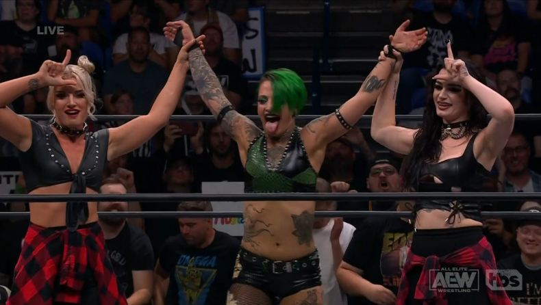 Ruby Soho, Angelo Parker announce pregnancy at AEW Rampage taping Ruby Soho, Angelo Parker announce pregnancy at AEW Rampage taping