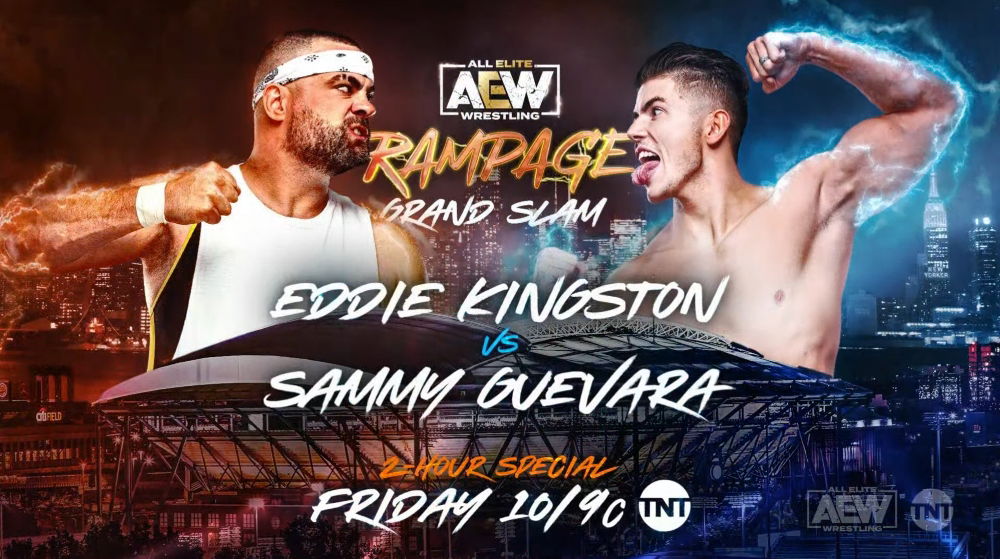 Eddie Kingston Vs Sammy Guevara Set For Aew Rampage Grand Slam