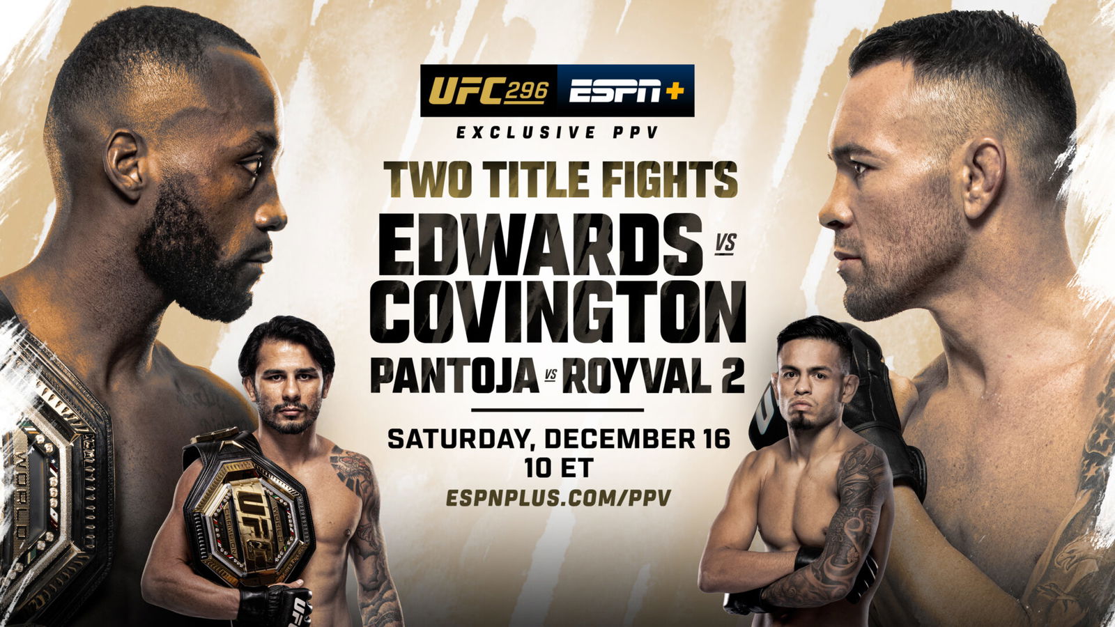 UFC 296 live results: Leon Edwards vs. Colby Covington UFC 296 live results: Leon Edwards vs. Colby Covington
