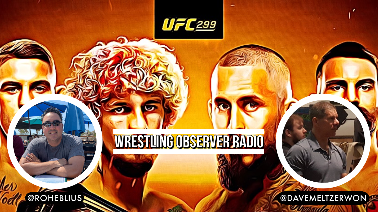 Wrestling Observer Radio: UFC 299 recap, WWE WrestleMania 40 - F4W/WON Wrestling Observer Radio: UFC 299 recap, WWE WrestleMania 40 - F4W/WON
