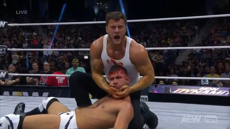 MJF turns against Daniel Garcia on AEW Dynamite Beach Break - F4W/WON MJF turns against Daniel Garcia on AEW Dynamite Beach Break - F4W/WON