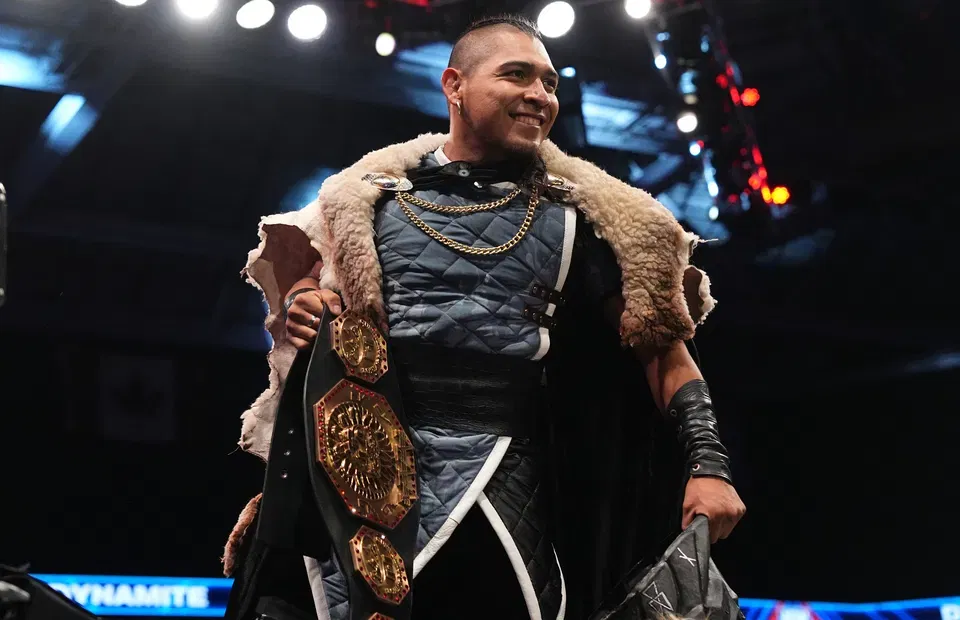 El Hijo del Vikingo returns from injury at AAA TV tapings - F4W/WON El Hijo del Vikingo returns from injury at AAA TV tapings - F4W/WON