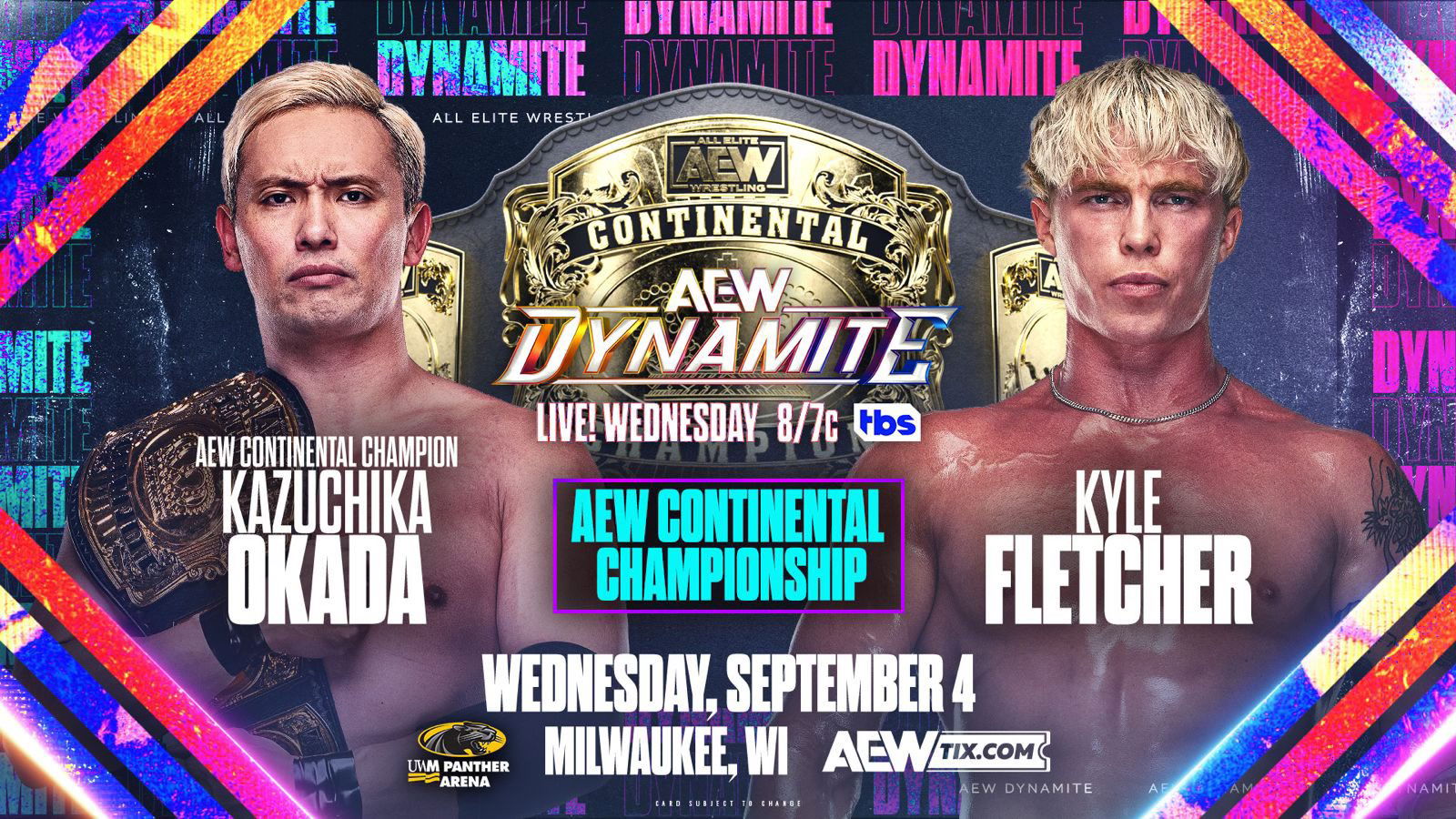 Kazuchika Okada vs. Kyle Fletcher Continental title match set for AEW ... Kazuchika Okada vs. Kyle Fletcher Continental title match set for AEW ...
