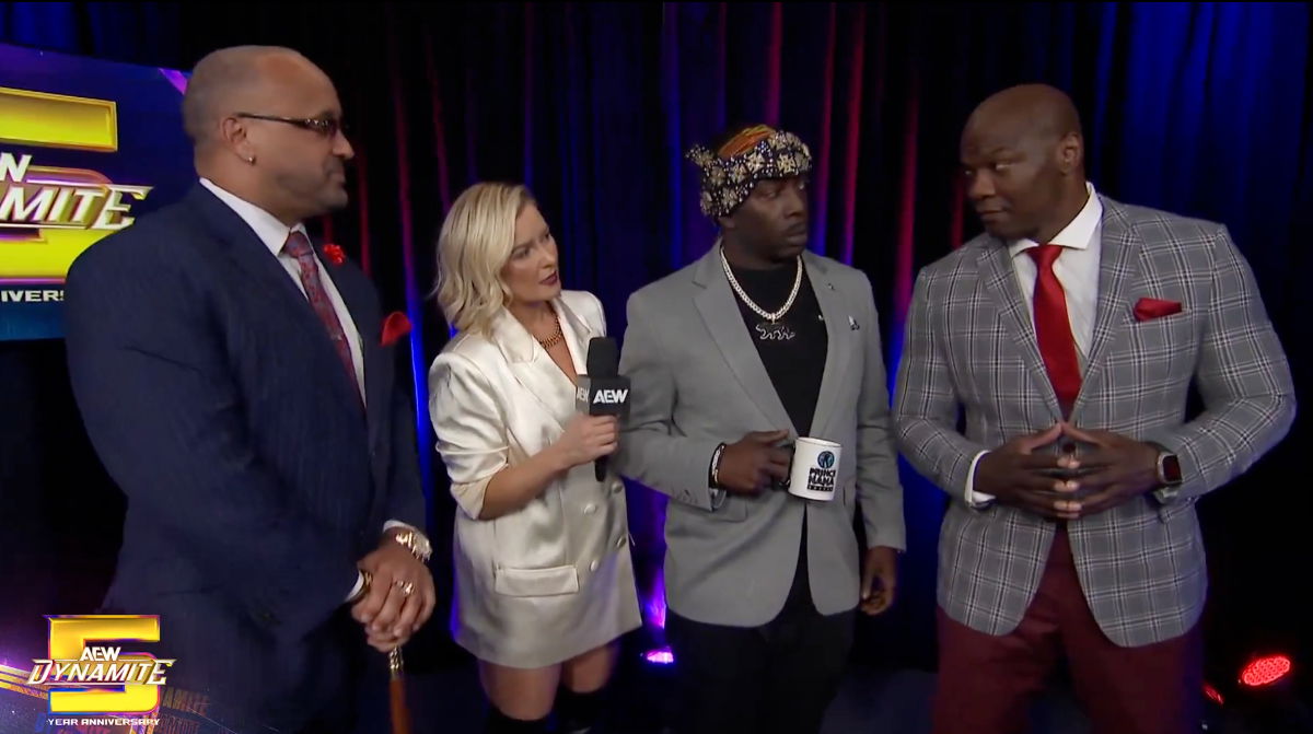 Shelton Benjamin debuts on AEW Dynamite - F4W/WON Shelton Benjamin debuts on AEW Dynamite - F4W/WON