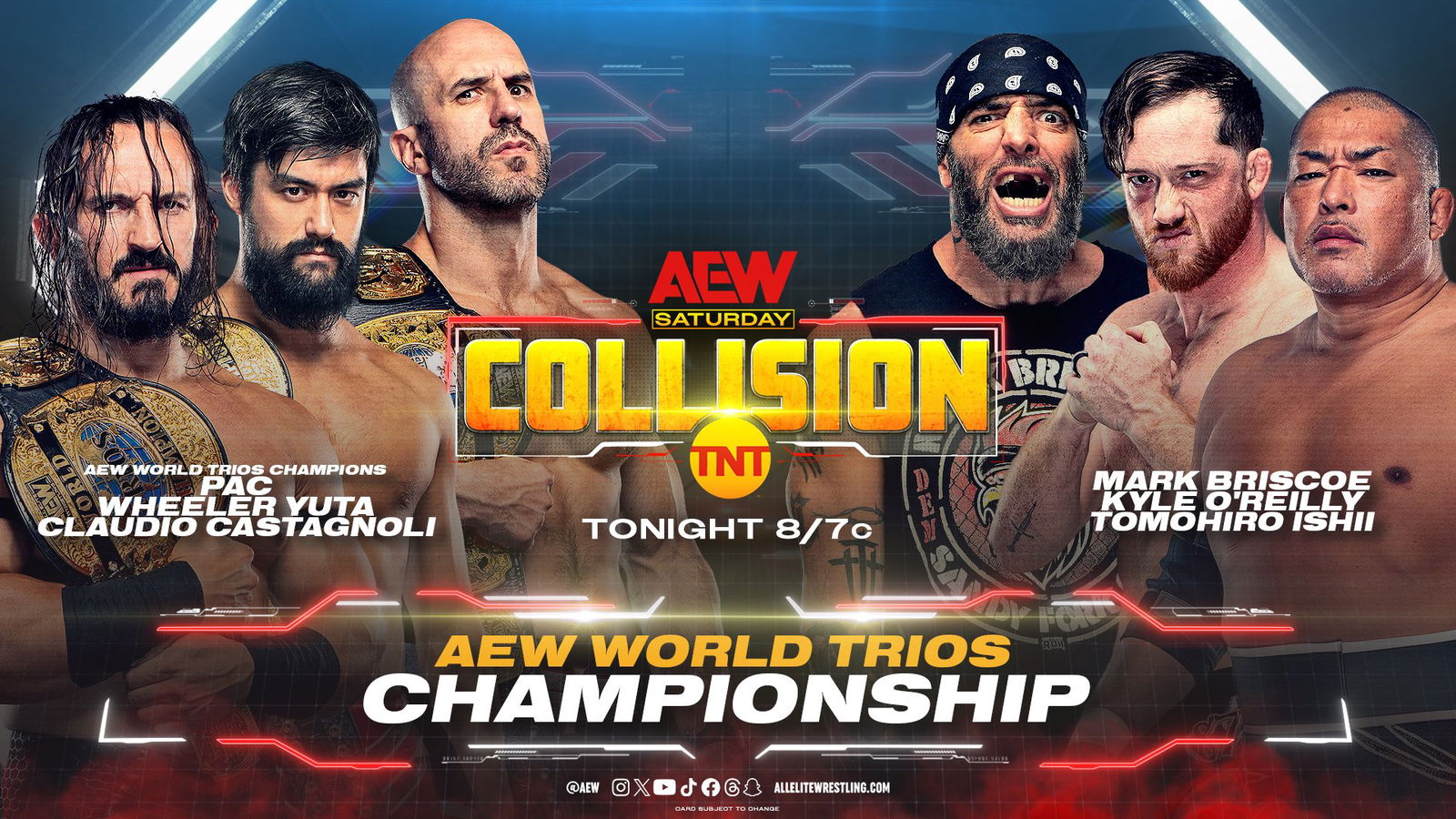 AEW Collision live results: Death Riders vs. Conglomeration Trios title ... AEW Collision live results: Death Riders vs. Conglomeration Trios title ...